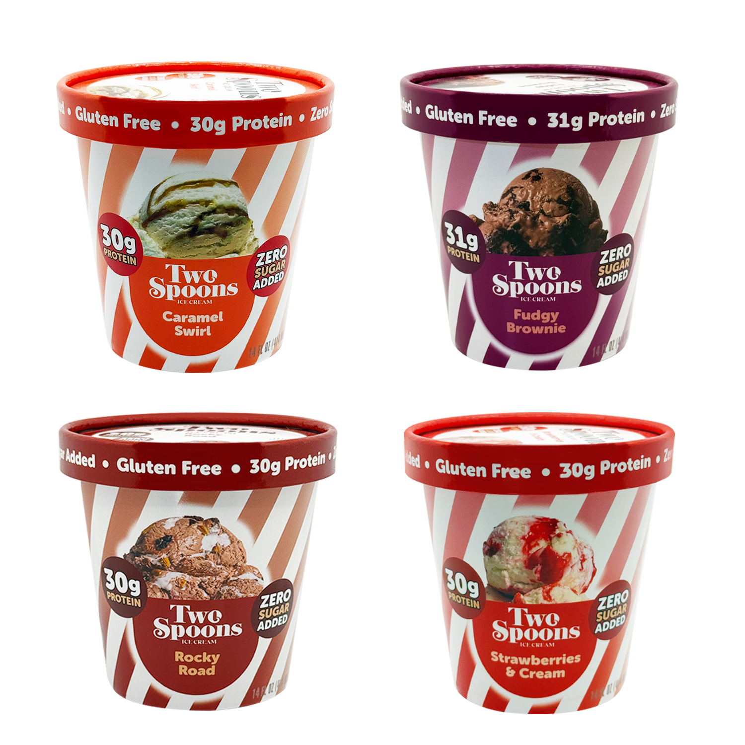 High-Protein Ice Cream – Zero Sugar & GLP-1 Friendly – Two Spoons Creamery